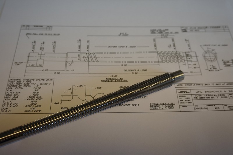 Gallery | JFL Broaches and Broaching Ltd | Broaches | United Kingdom